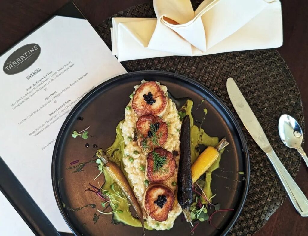 Dinner Menu | The Tarratine